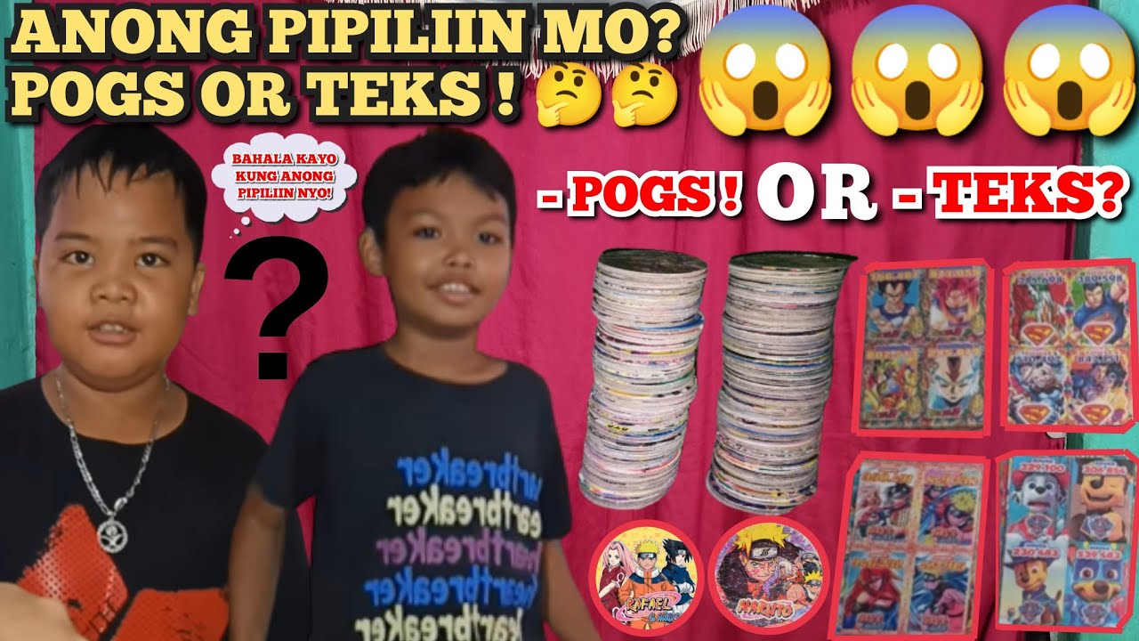 ANONG PIPILIIN MO POGS OR TEKS PART 2 | #90s | #teks | #poggers ...