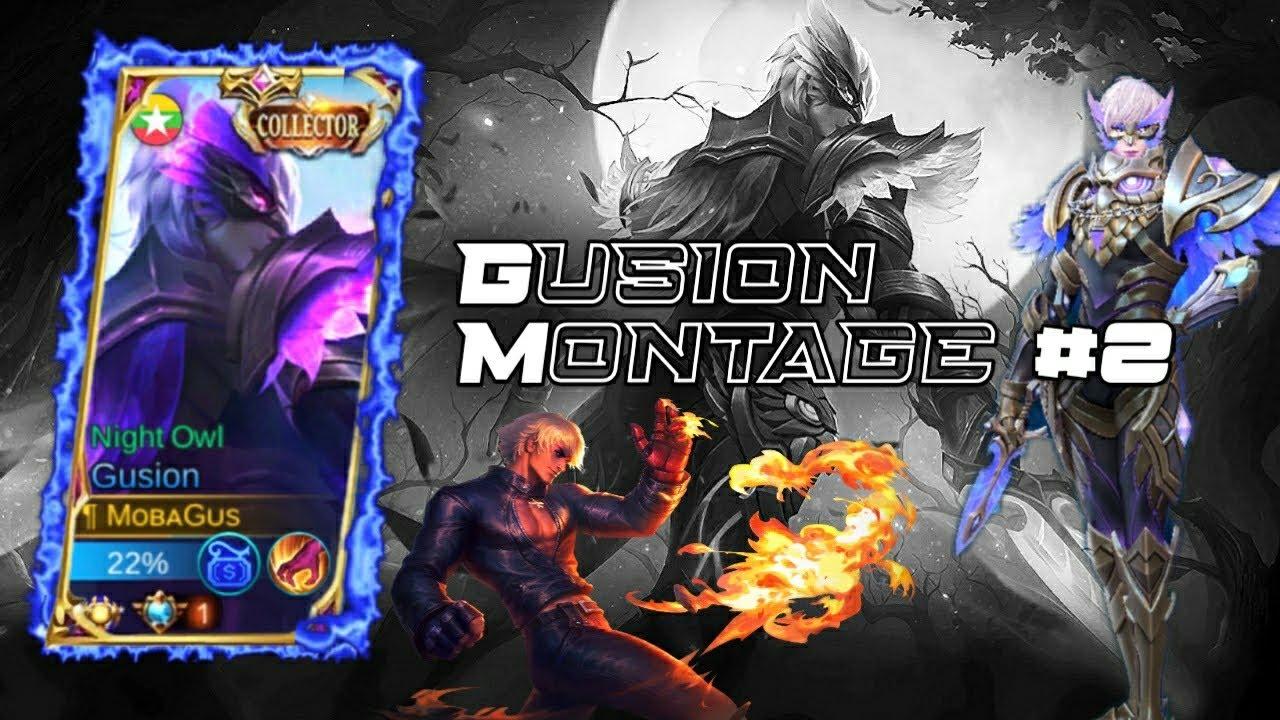 Gusion Night Owl MONTAGE #2 | MLBB - YouTube