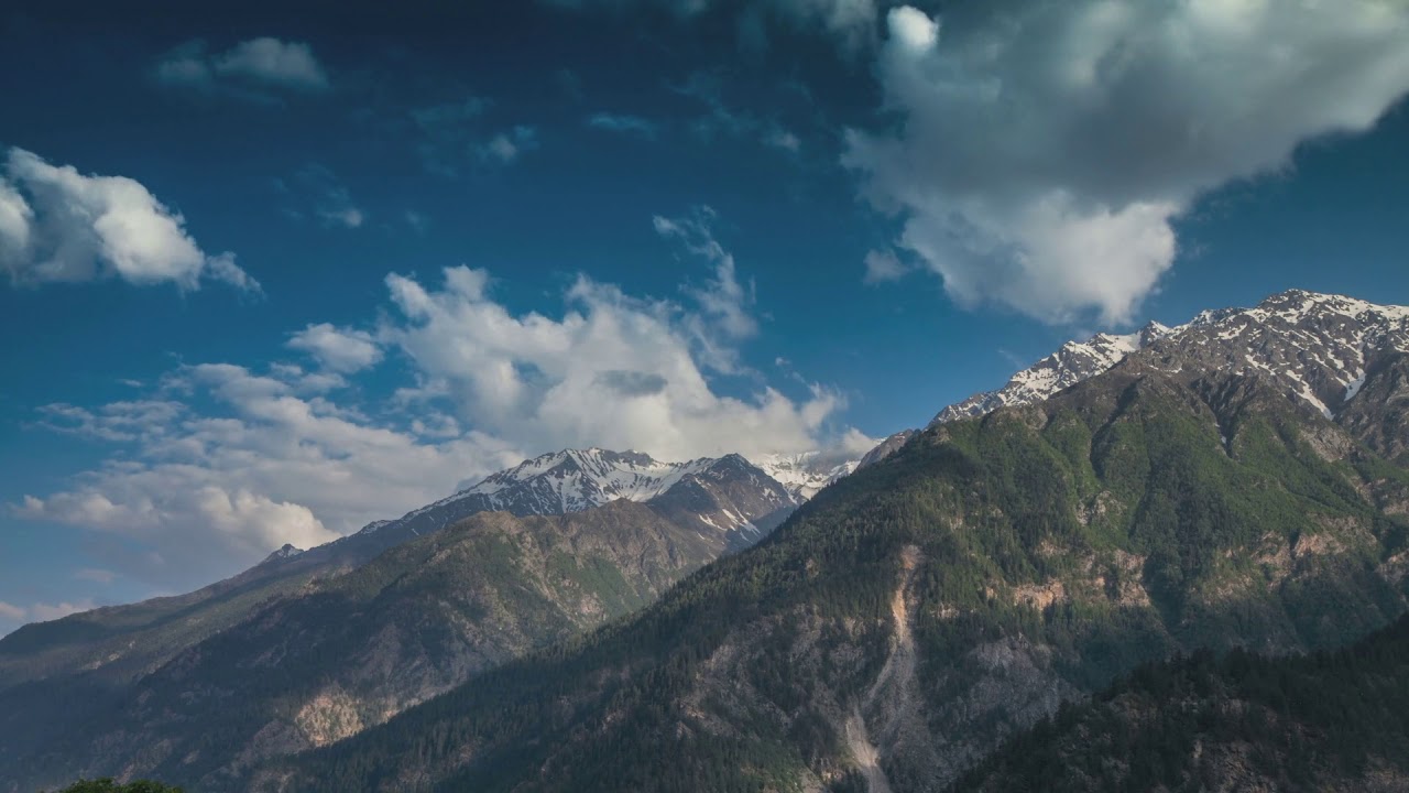 Manali Mountain Time Lapse - YouTube