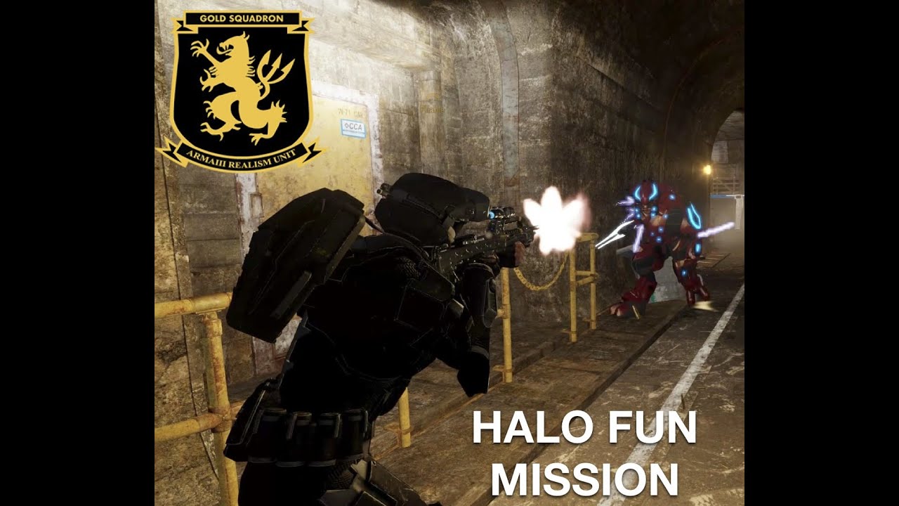 Arma 3 DEVGRU Gold: Halo Fun Mission - YouTube