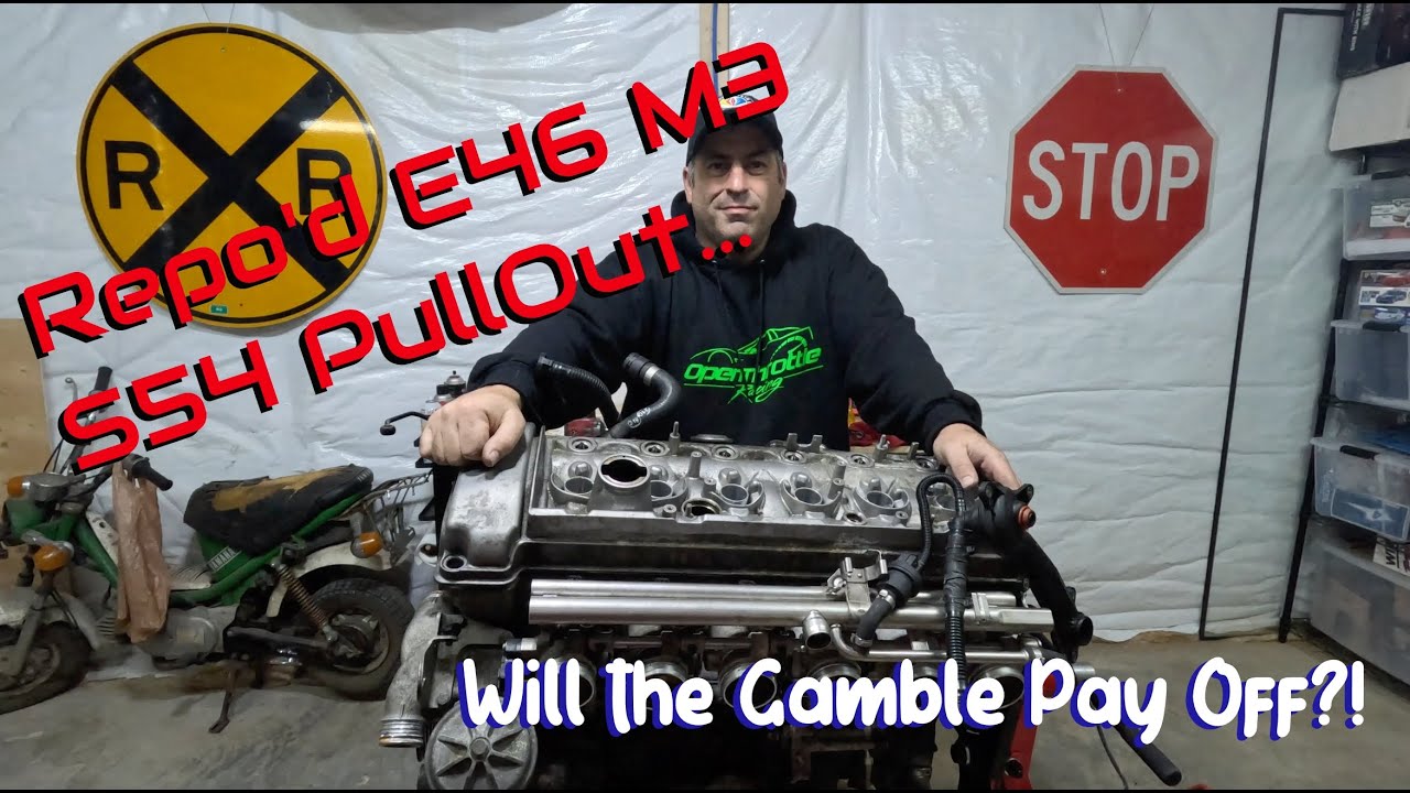 E36 Project Part 1: Junk S54 Teardown - YouTube