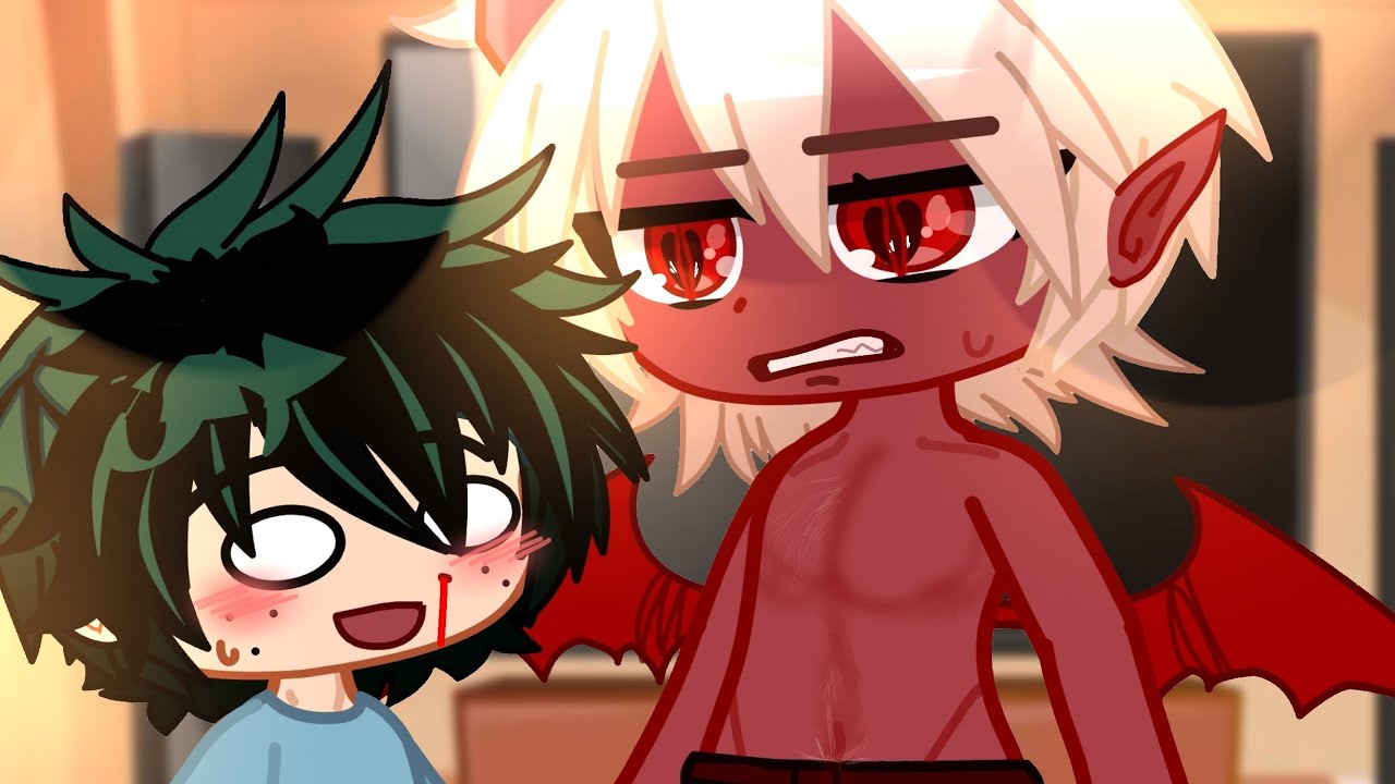 my pet is a demon⁉️ (Quirkless Deku + Demon Bakugo AU) - YouTube