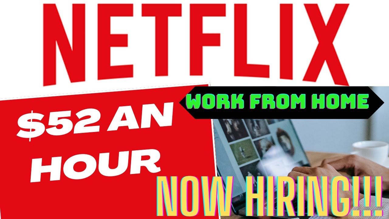 NETFLIX IS HIRING NOW | Work From Home Job | $52 an hour | ️ # ...