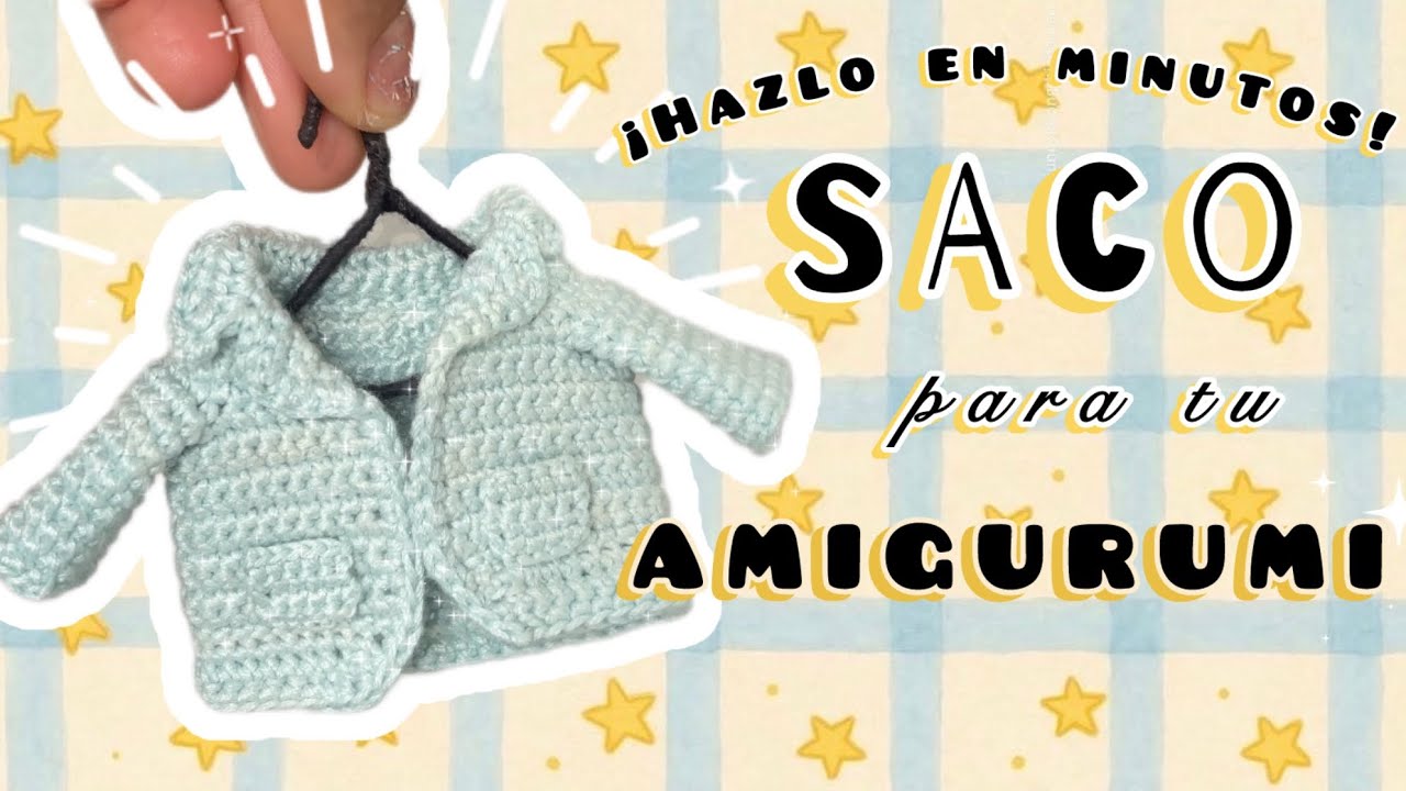 TUTORIAL SÚPER FÁCIL | SACO A CROCHET | Delmar Teji2 - YouTube