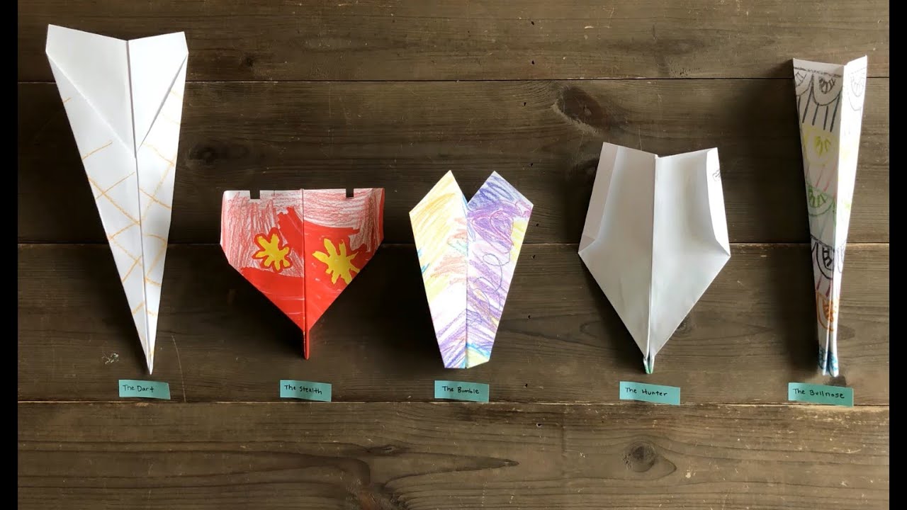 Mrs. Gardner Celebrates National Paper Airplane Day! - YouTube