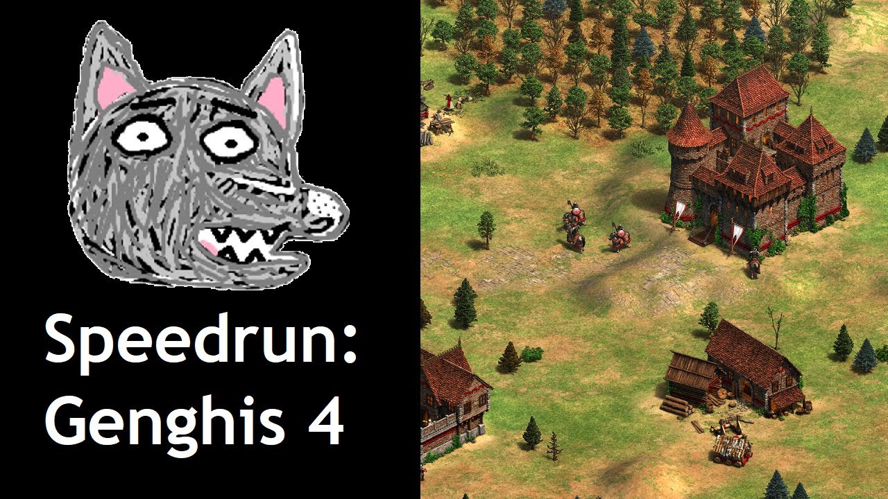 AoE2: DE Campaign Speedrun | Genghis Khan 4 | Sneaky Subotai - YouTube
