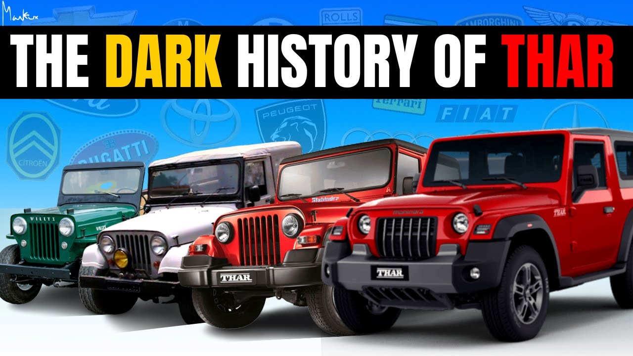 The Dark History Of Mahindra Thar |Thar Evolution | Business Case Study ...