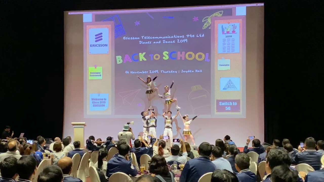 Invincible Cheerleading - Ericsson Telecommunications Dinner and Dance ...