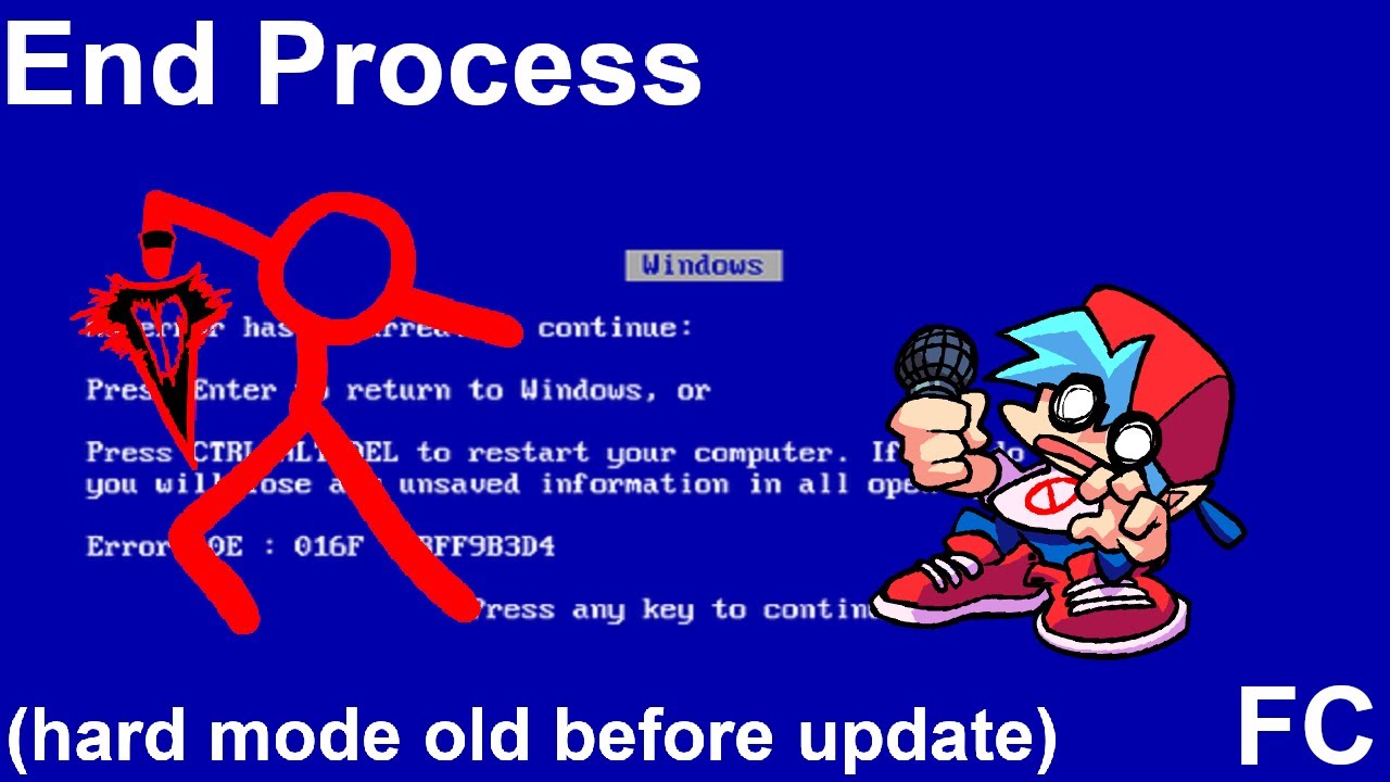 End Process FC [HARD] - Animation Vs. FNF Mod - Friday Night Funkin ...