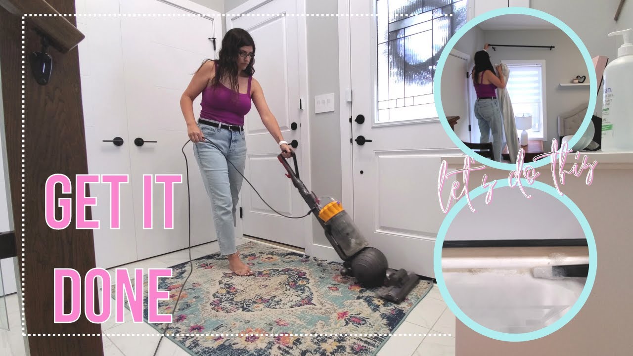 GET IT DONE || CLEAN WITH ME || CLEANING MOTIVATION || SPEED CLEAN ...