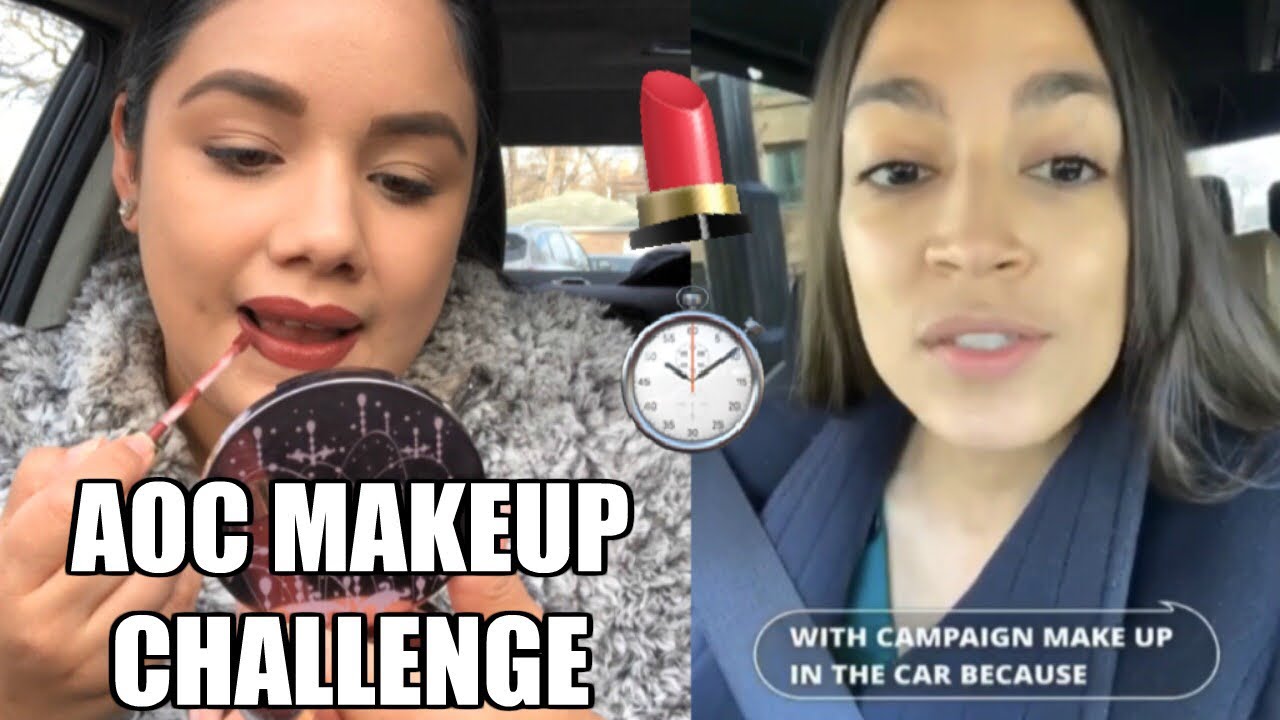 AOC MAKEUP CHALLENGE | QUICK MAKEUP - YouTube