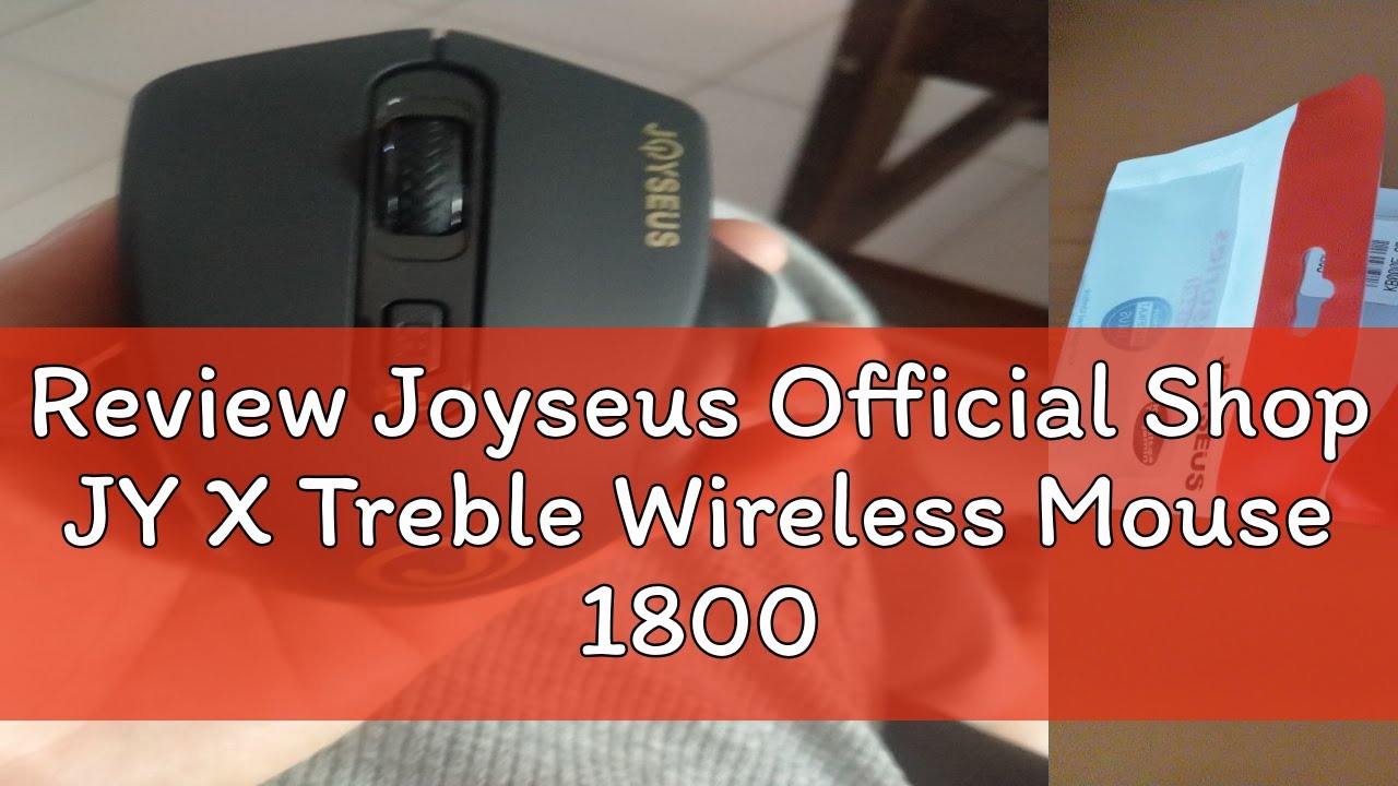 Review Joyseus Official Shop JY X Treble Wireless Mouse 1800DPI USB ...