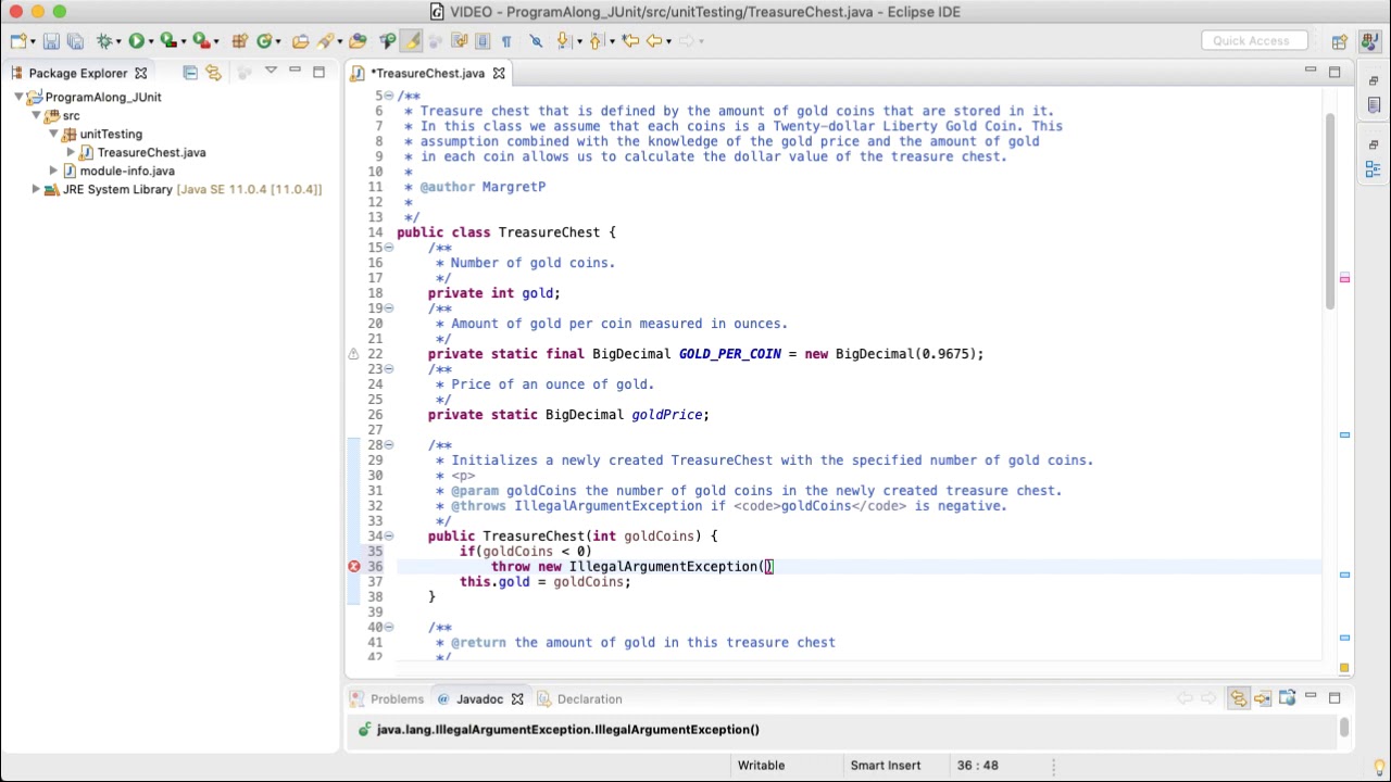 Program Along Junit5 Youtube
