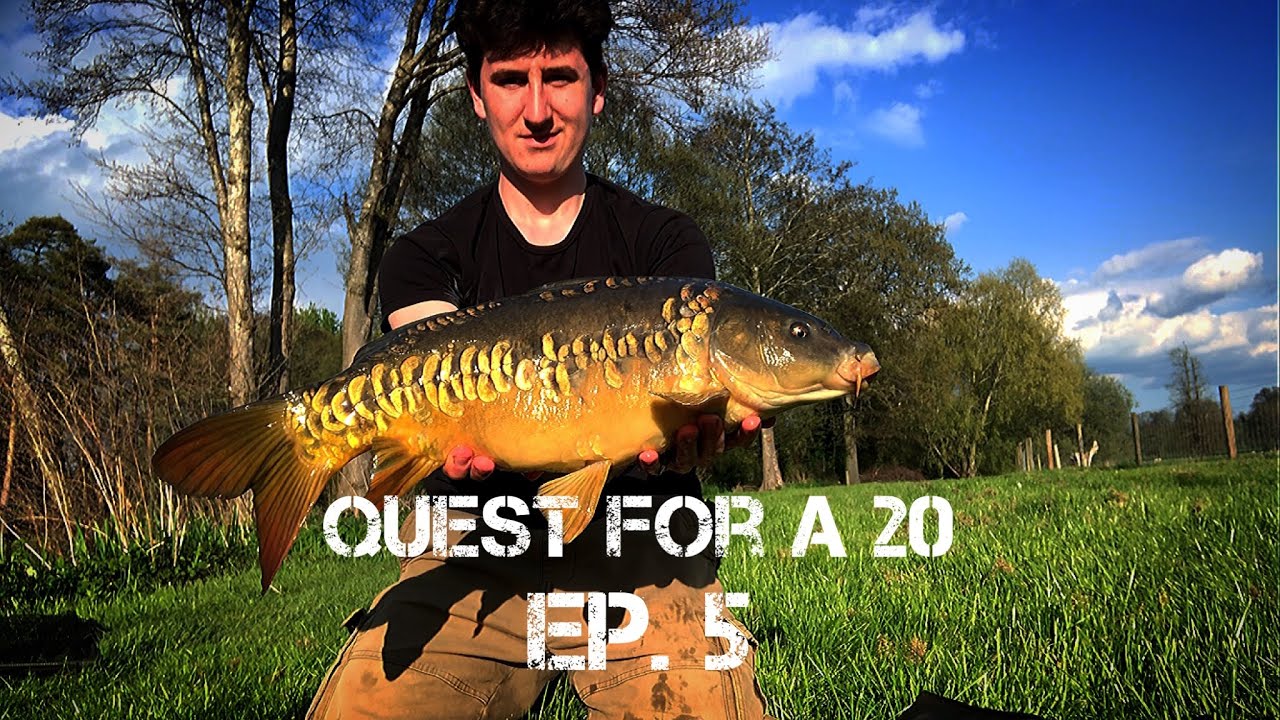 Quest for a 20 pound carp EP. 5 (castle Ashby fisheries Northampton)# ...