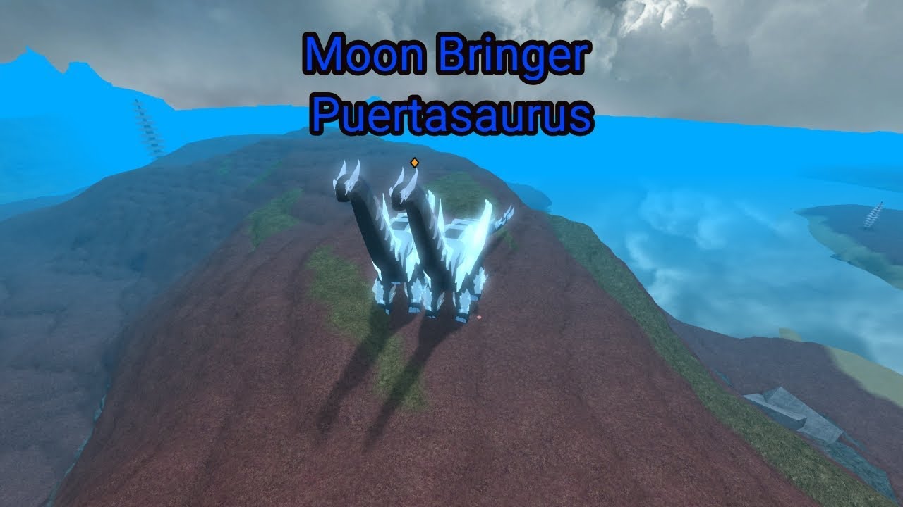 Moon Bringer Puertasaurus - Roblox Dinosaur Simulator - YouTube