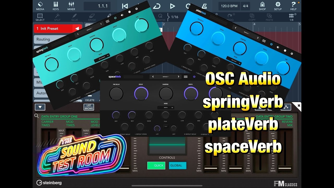 OSC Audio - plateVerb - spaceVerb - springVerb - Massive Update - These Are All Now Excellent ...