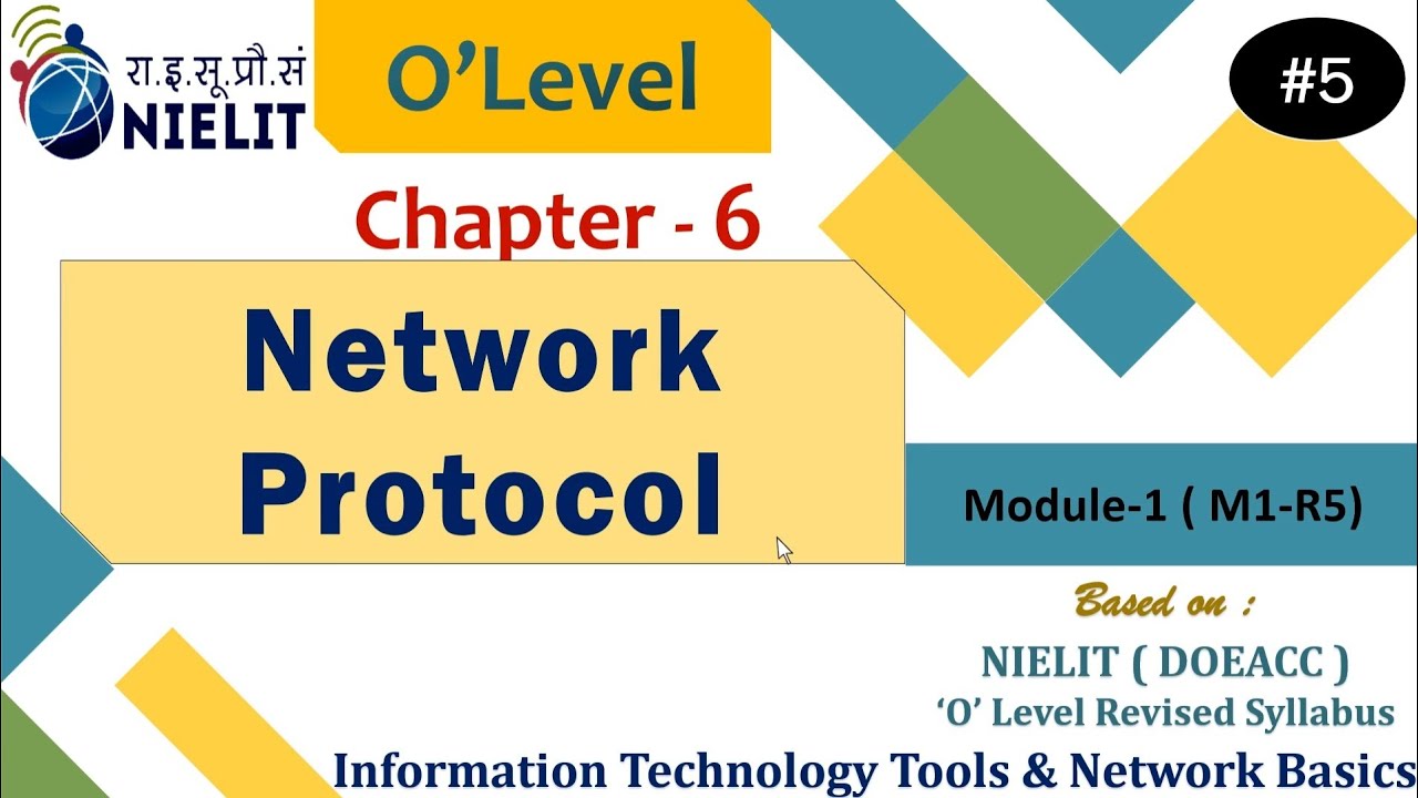 #5 #olevel #chapter6 network protocol in Hindi & English #network # ...