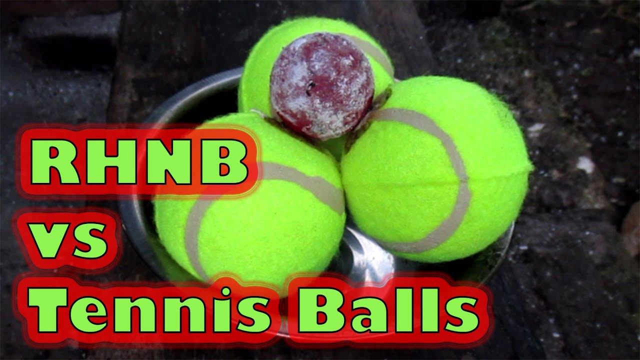 Red Hot Nickel Ball vs Tennis Balls - RHNB #5 - YouTube