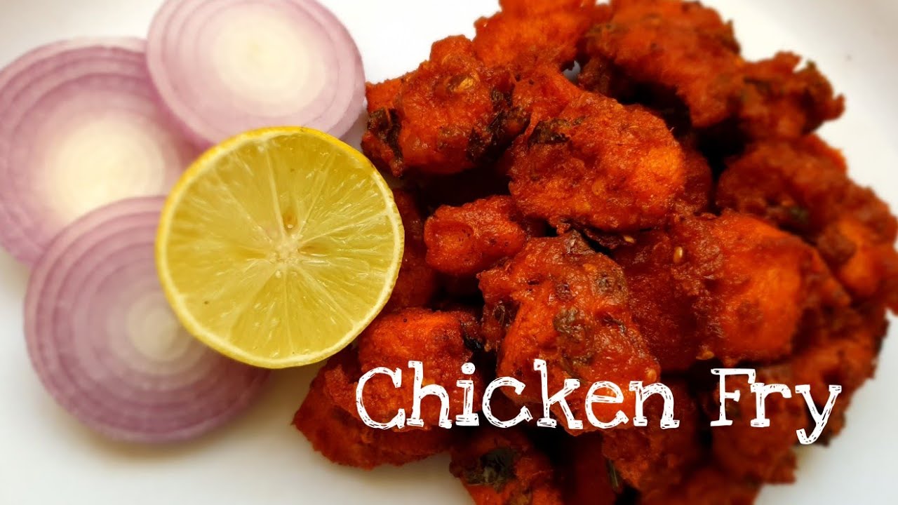 Chicken Fry | Street style Chicken fry | Easy snack recipe | Chicken ...