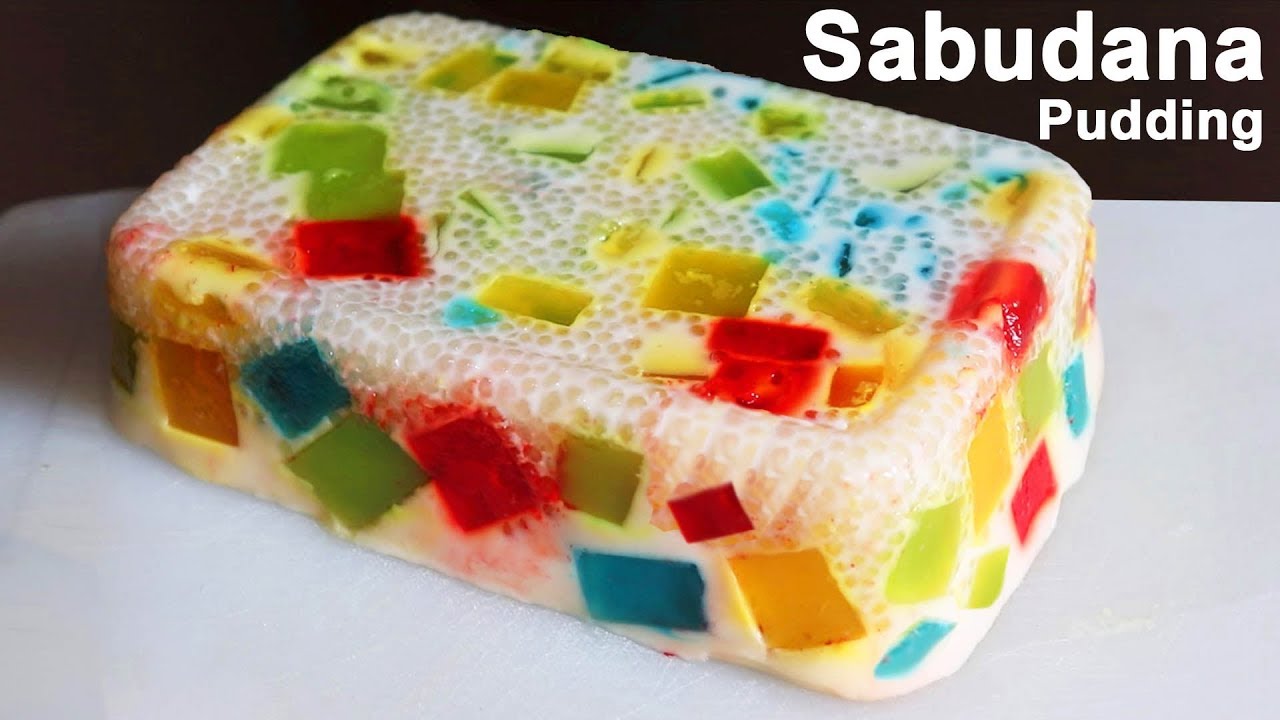 Sabudana Pudding Recipe | Sabudana Dessert | Sabudana Pudding | Pudding ...