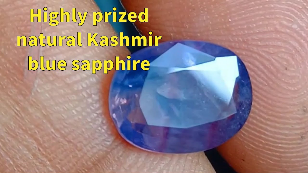 kashmir Blue Sapphire | Most Expensive High Grade Natural Kashmir ...
