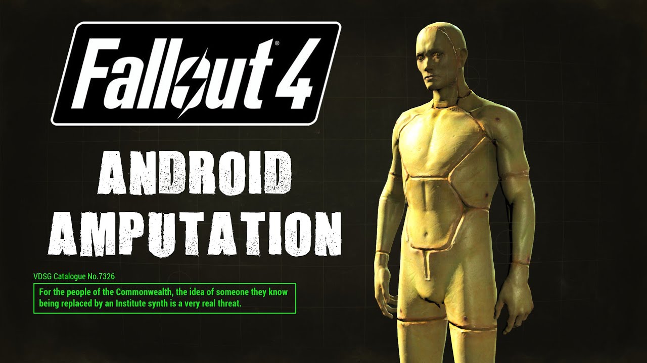 Android Amputation - Fallout 4 Comedy Out-take - YouTube