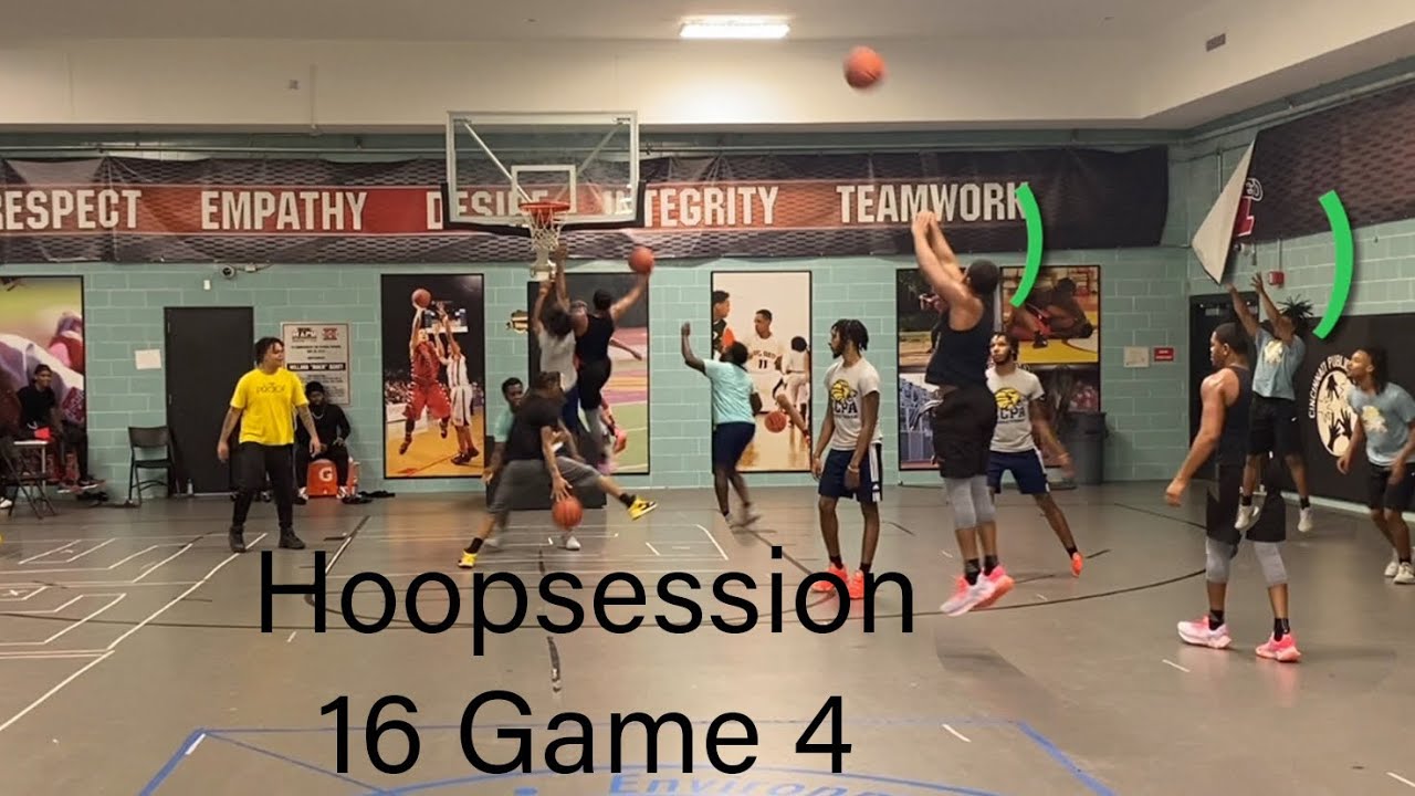 Hoop session 16 game 4 ( Nothing but crazy shots 😂🔥) - YouTube