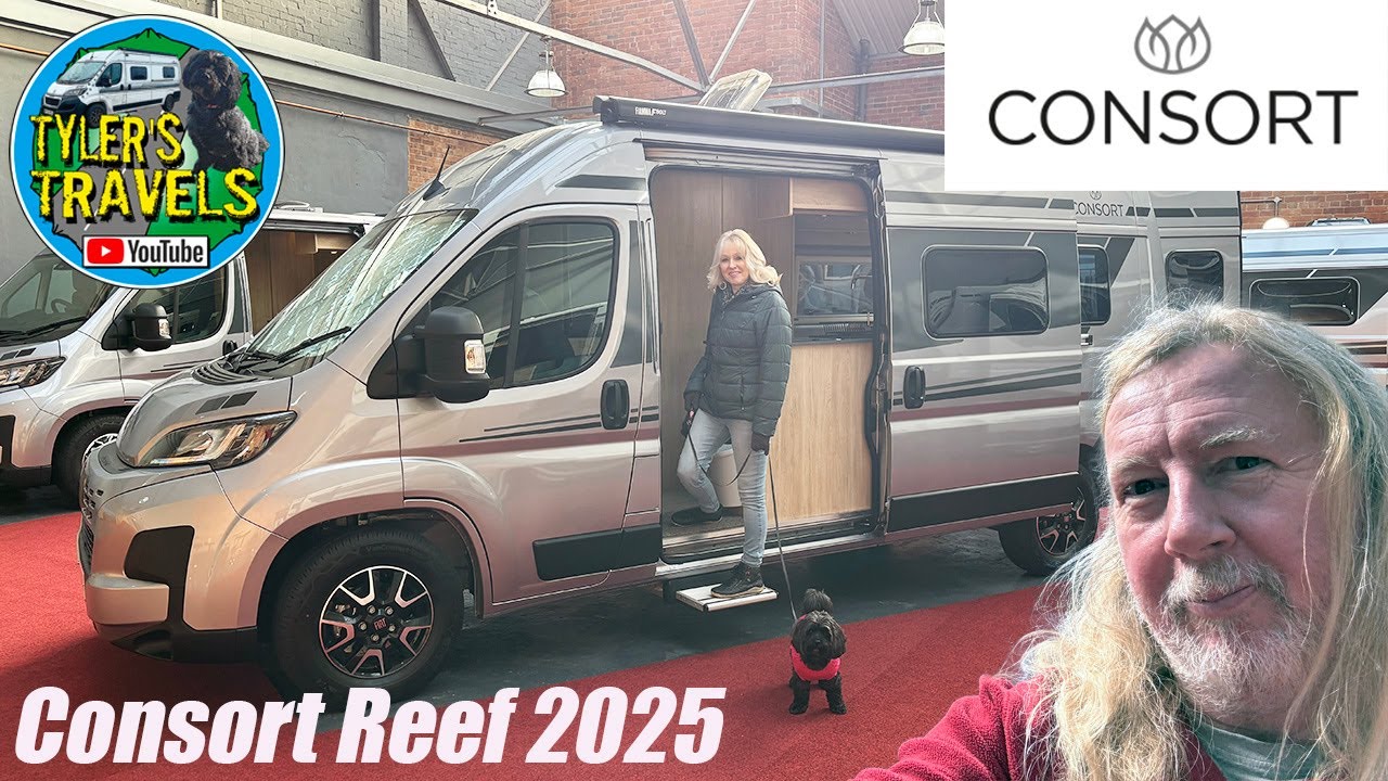 A brief look around this beautiful Consort Reef campervan 2025 model ...