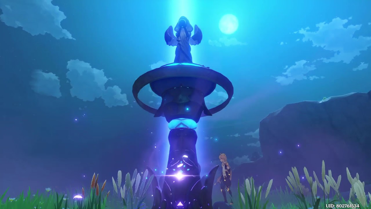 Genshin Impact Cleaning the Anemo Archon Statue Commission - YouTube