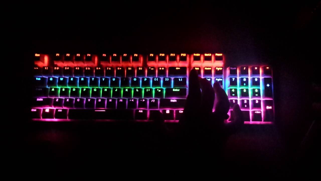 JAR-OWL J1 Anti-ghosting 104Keys Wired Gaming Keyboards LED Backlit ...