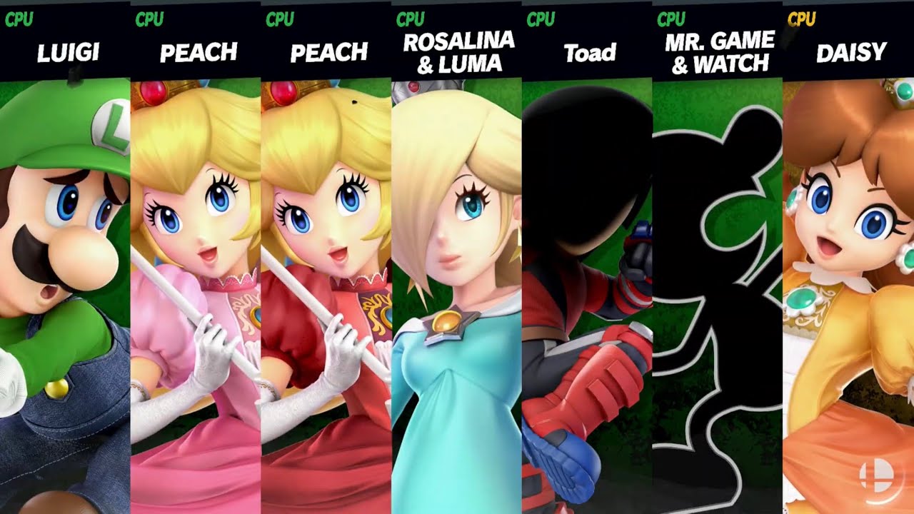 Super Smash Bros. Ultimate - Daisy gets Teamed Up On - YouTube