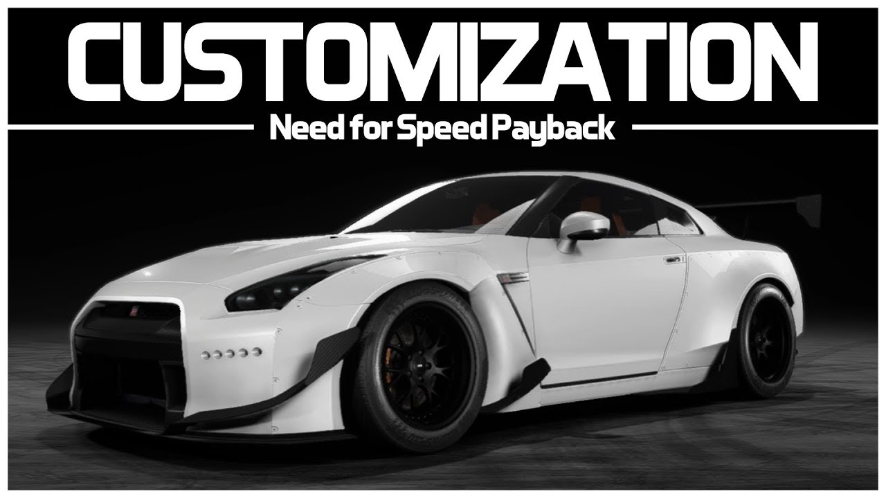 Need for Speed Payback - Preview Customization - Nissan GT-R R35 - YouTube