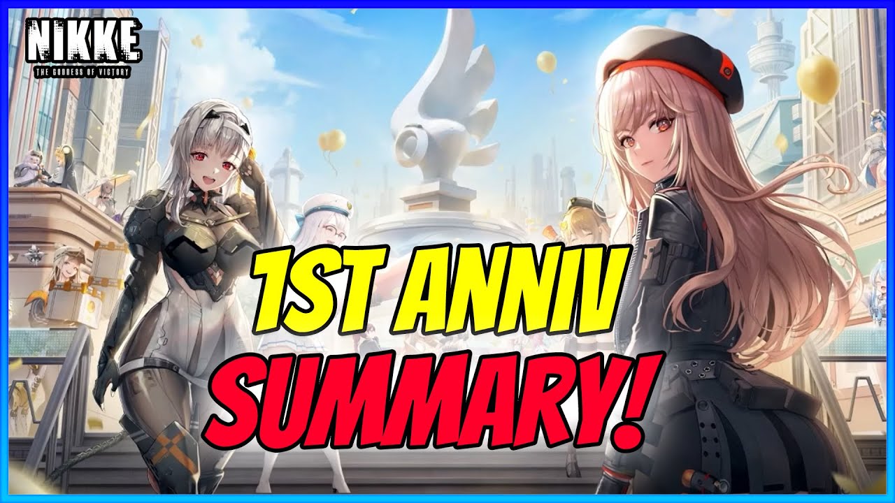 NIKKE'S FIRST ANNIVERSARY LIVESTREAM SUMMARY! Red Hood, LOTS OF FREE ...