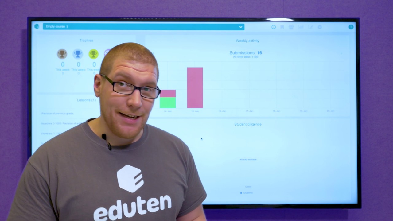 4. Creating student accounts in Eduten Playground (See description ...