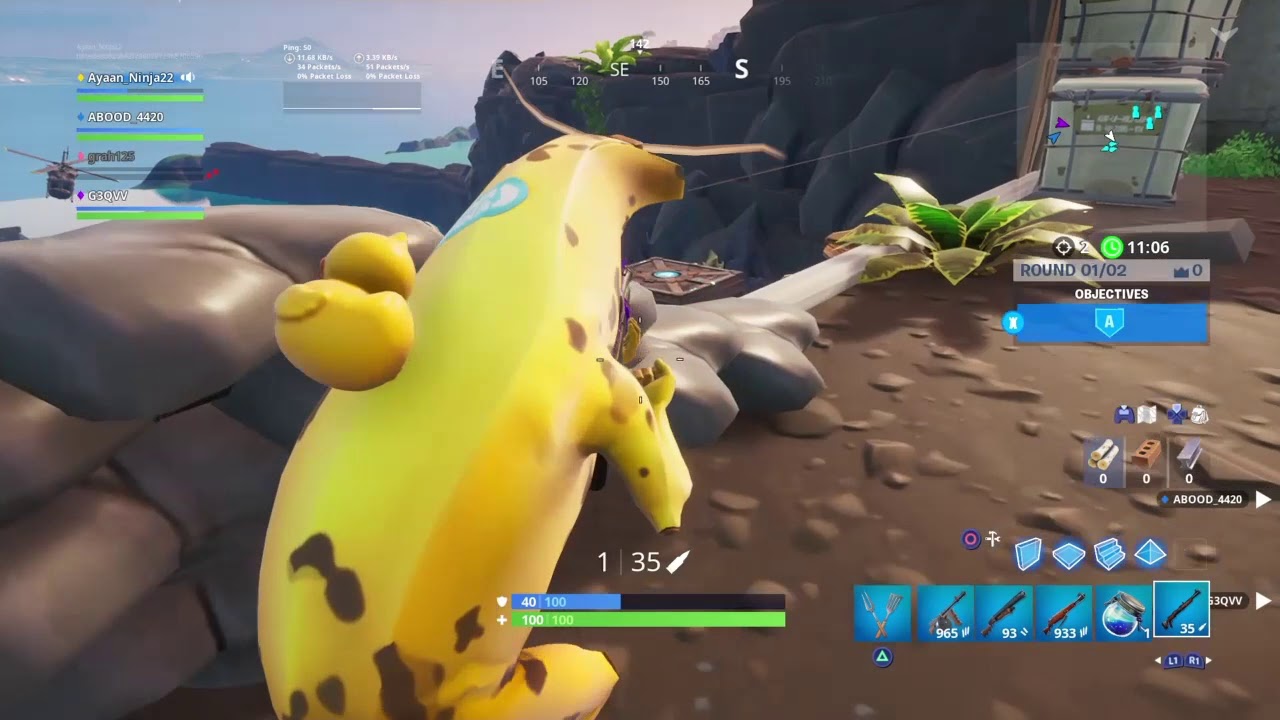 More fortnite junk (Vid got distorted) - YouTube