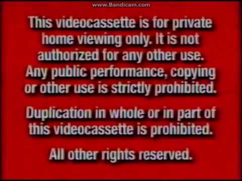 Bloody Red Disney FBI Warning Screens (Late 2004) - YouTube
