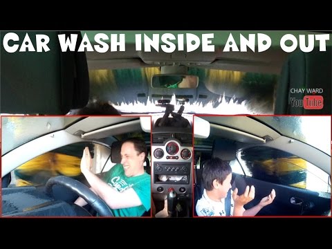 GOING THROUGH A CAR WASH WITH THE WINDOWS DOWN!!!!!! - YouTube