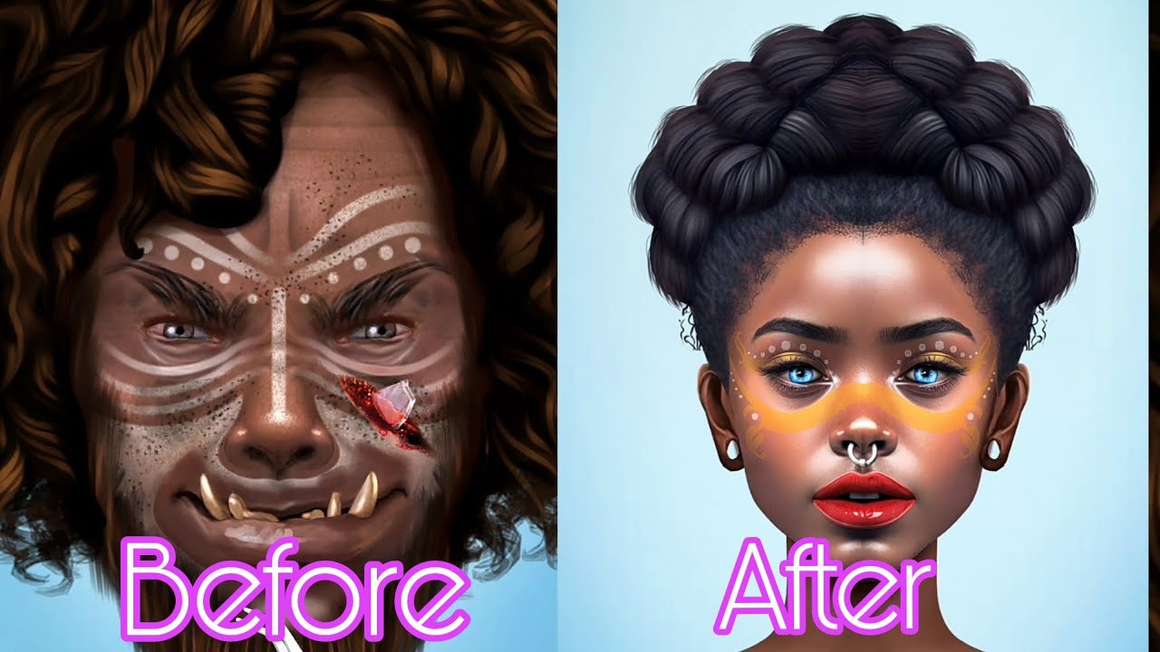 Full Face Transform | Asmr Face transform | asmr face change | face ...