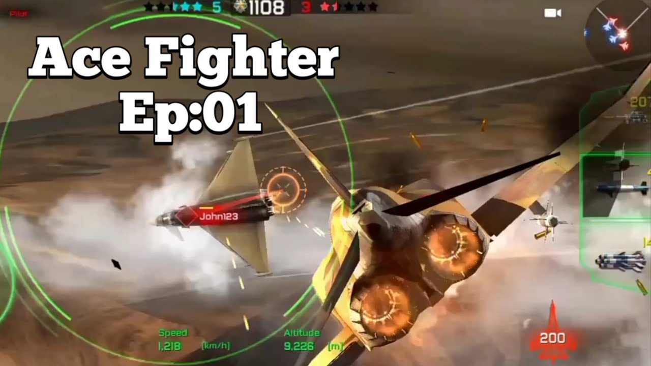 The Aircraft Fighting Game | Ace Fighter Ep 01 | Gaming Maharaj - YouTube