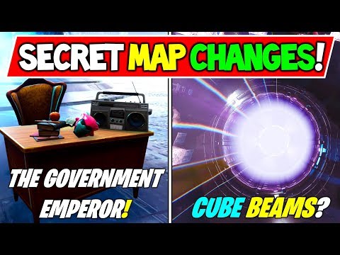 *NEW* FORTNITE VOLCANO EVENT SECRETS MAP CHANGES! Unvaulting Event! (Season 8 Storyline Ending)