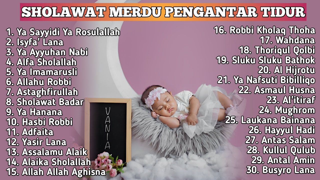 SHOLAWAT NABI MERDU TERBARU_SHOLAWAT PENYEJUK HATI & PIKIRAN, PEMBUKA ...