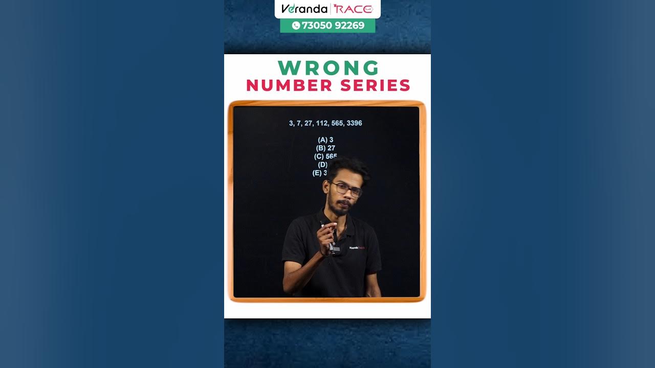 Wrong number series by prithviraj - YouTube