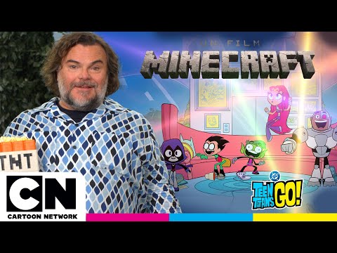 Jack Black incontra i Teen Titans 💥 | Un film di Minecraft | Al Cinema | Cartoon Network Italia