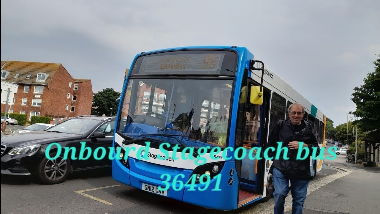Onbourd Stagecoach bus 36491 - YouTube
