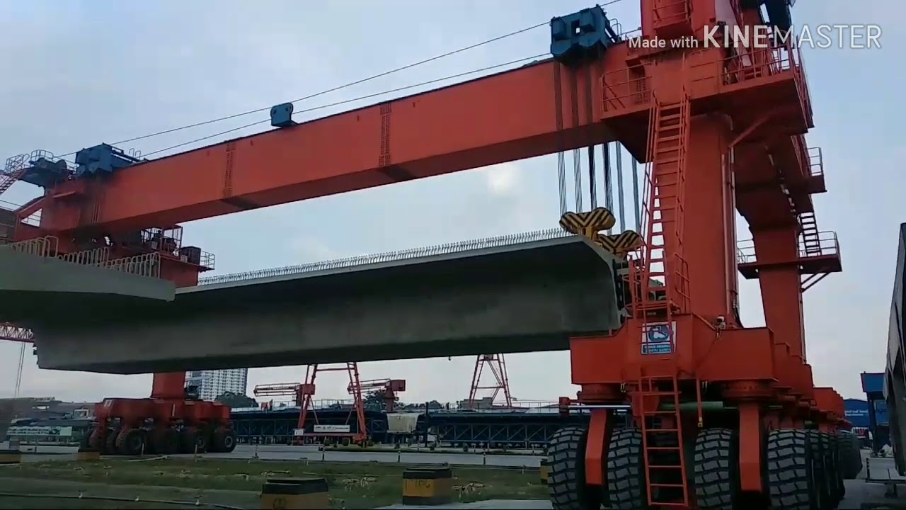 MONSTER LIFTING GIRDER FABRICATION JAKARTA BANDUNG HIGH SPEED RAILWAY ...