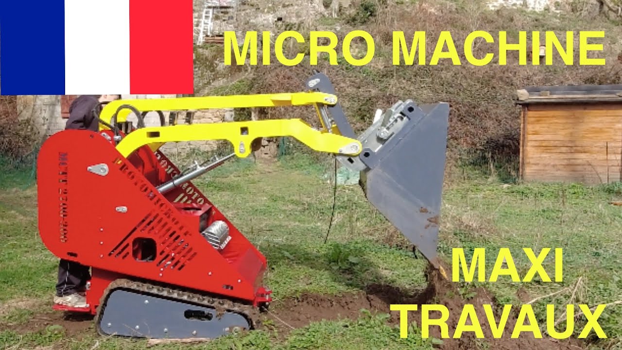 LE MICRO BULLDOZER A TOUT FAIRE AU JARDIN FORÊT COMESTIBLE ET MÉDICINAL ...