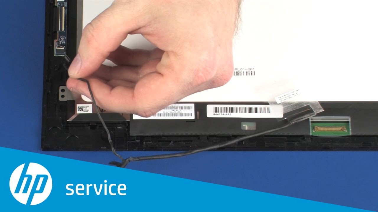 Replace the Display Panel Cable | HP Pavilion x360 m1 Convertible ...