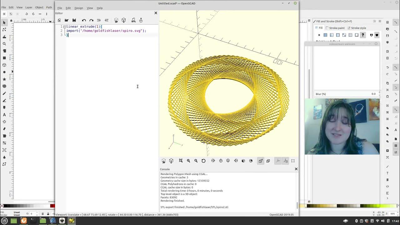SVG to 3D Print file - YouTube
