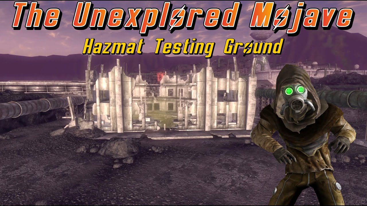 The Unexplored Mojave: Hazmat Testing Ground - YouTube