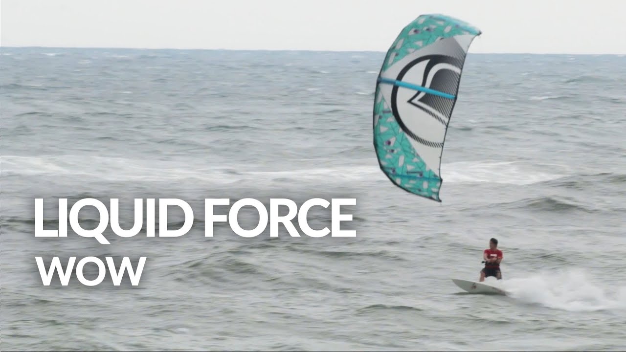 2016 Liquid Force WOW Kitesurfing Kite Review - YouTube